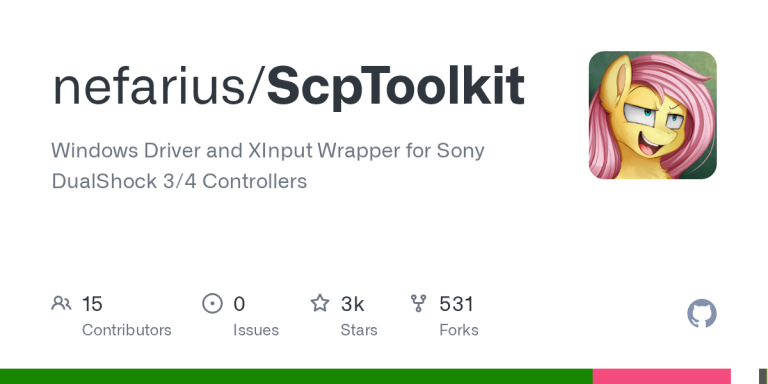 ScpToolkit – Controller Driver for Windows Gaming
